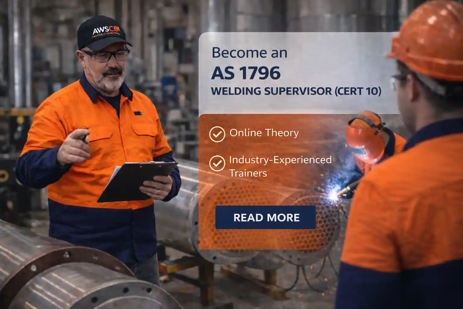 Welding Supervisor Cert 10 – Now available online! – Australian Welding ...